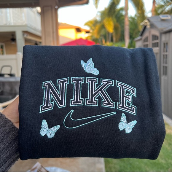 Shirts | Nike Butterfly Sweatshirt | Poshmark